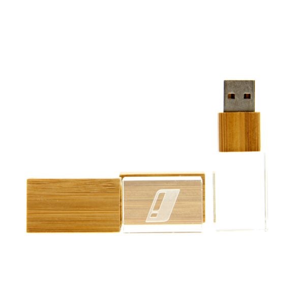 Wooden Crystal USB Drive CY02 Premium Gift - Malaysia USB Flash Drive